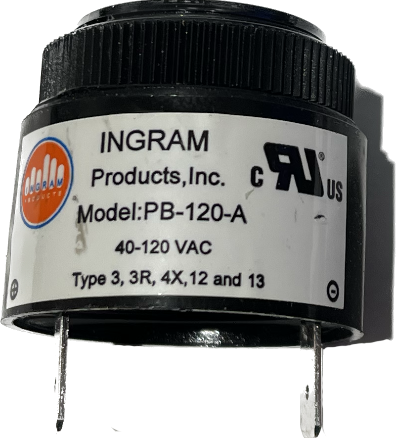 External Piezo Buzzer - 120VAC Warble – Septic Stop